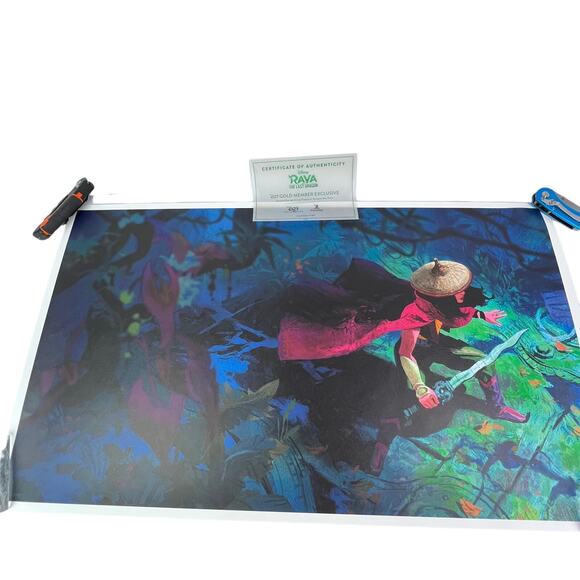 Disney | Art | Disney D23exclusive Raya And The Last Dragon Lithograph ...